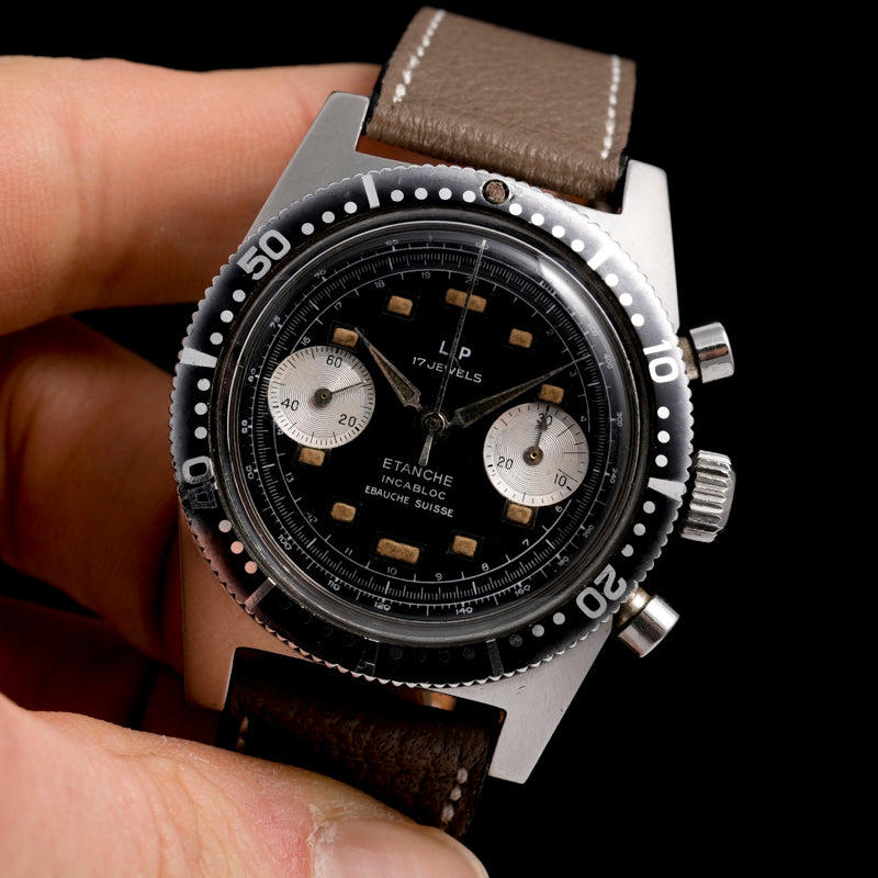 Lip Chronographe Skin Diver 20 ATM -1970-