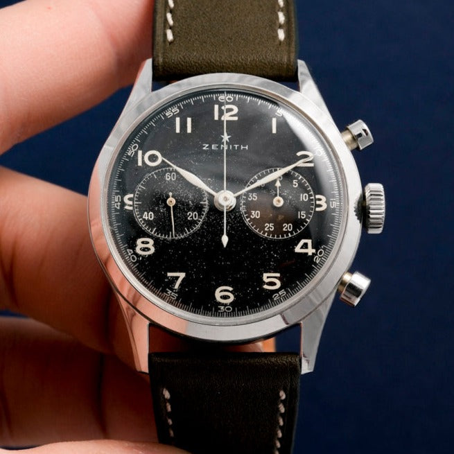 Zenith Chronographe 143-6 Yugoslavian Air Force -1954- Réf.9104362 Cal