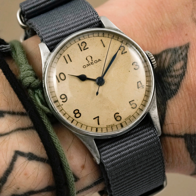 Omega Military WWII RAF Type 6B/159 -1943- Réf.2292 Cal.30T2 SC -Circa