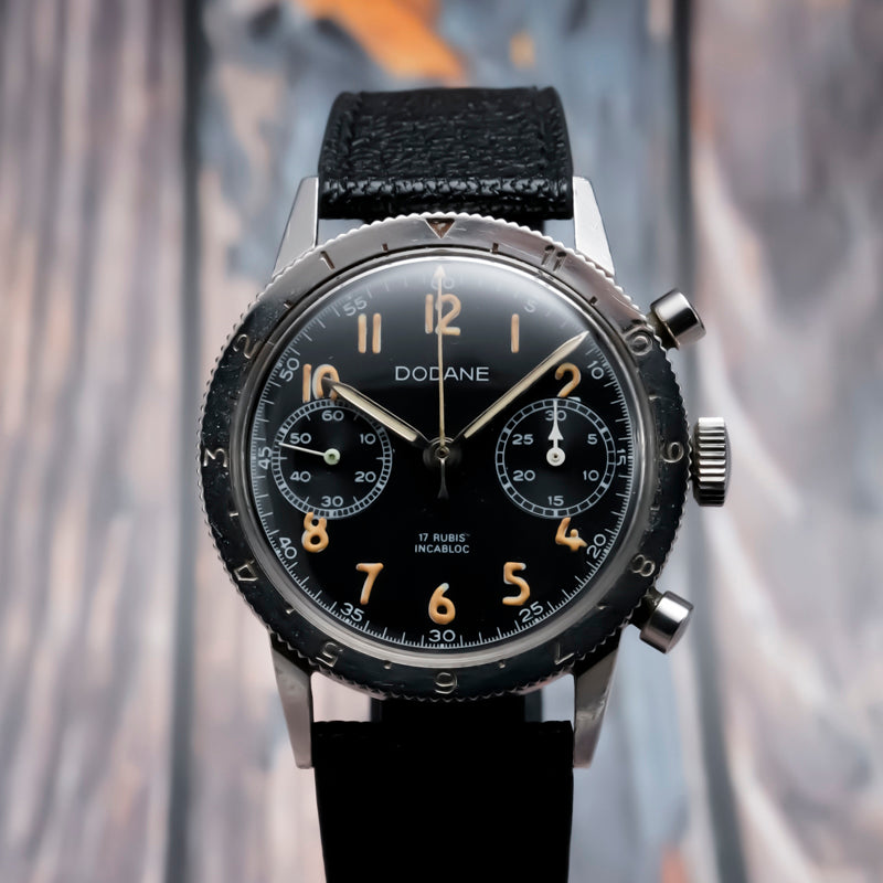 Dodane Chronographe Flyback Type 21 -1955- Réf.248848 Cal.Valjoux 222