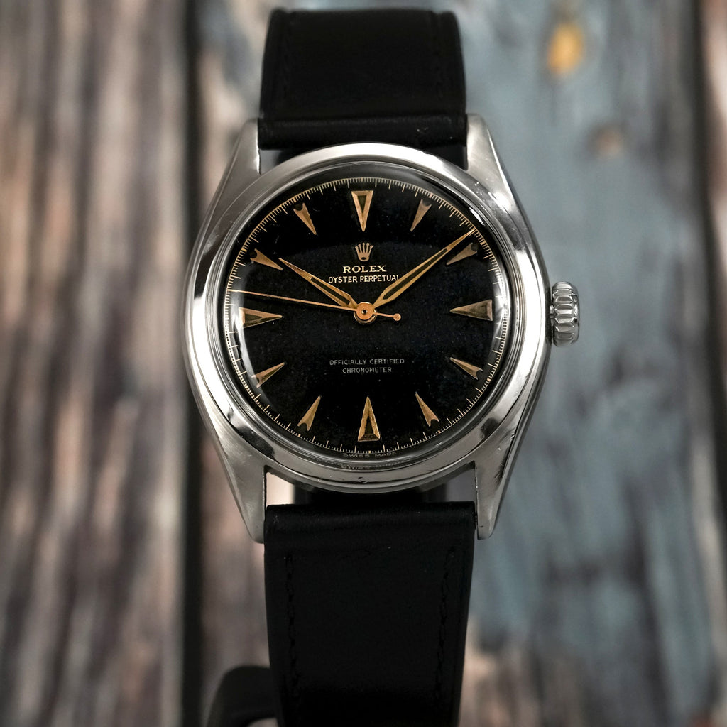 Rolex Oyster Perpetual Semi-bubble back Réf.6084 Cal.Automatique 645